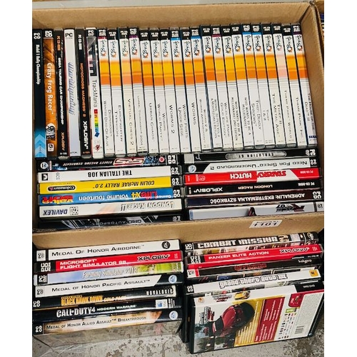 Box of Appx 50 PC Games