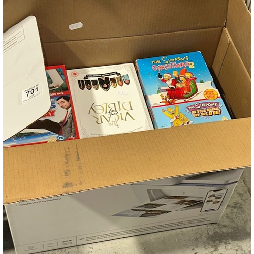 Large Box of assorted DVds Incl Box Sets