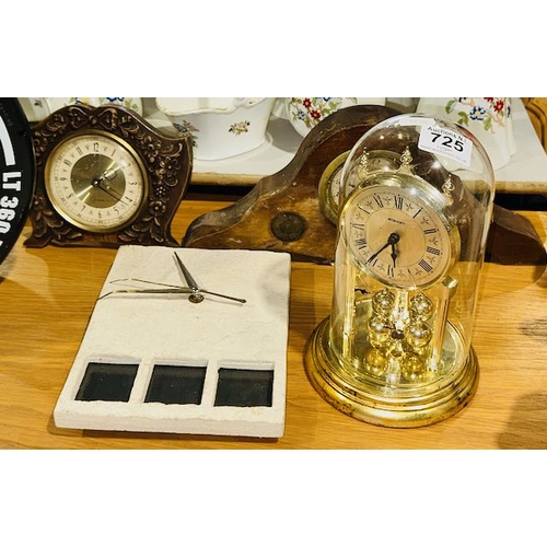 Contemporary wall Clock + Staiger Rotating Pendulum Domed Clock + 2 x ...