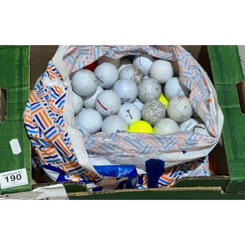 Large Lot of Golf Balls