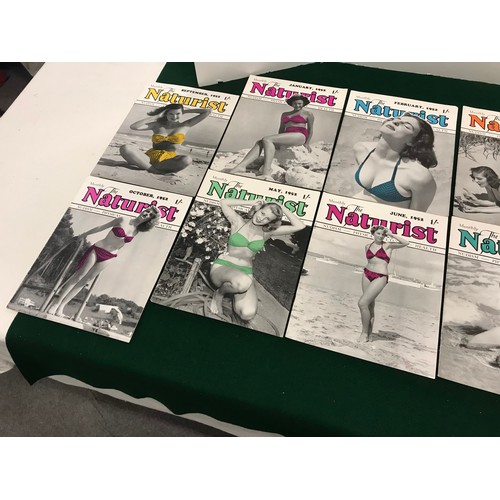 The Naturist Vintage Nudist Magazine 12 Issues 1952 Complete Year