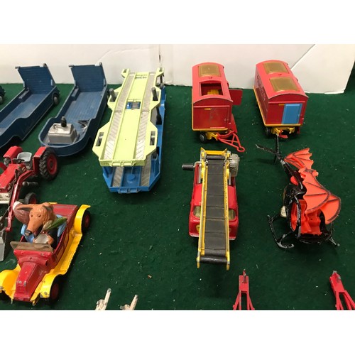 Diecast playworn assorted Corgi