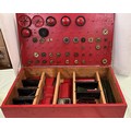 RED BOX OF VINTAGE MECCANO