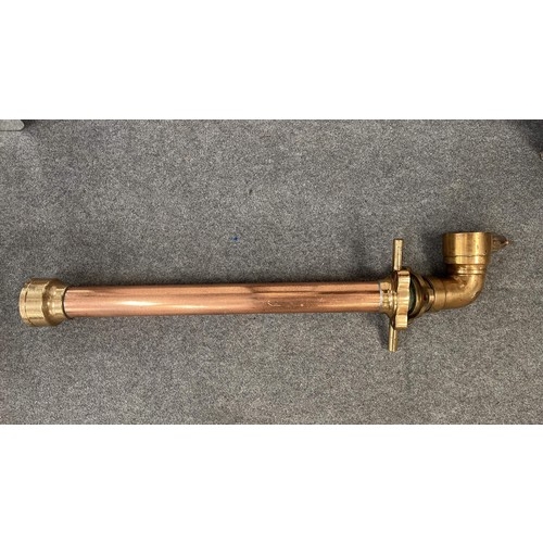 FIRE HYDRANT STAND PIPE IN SOLID COPPER AND BRASS