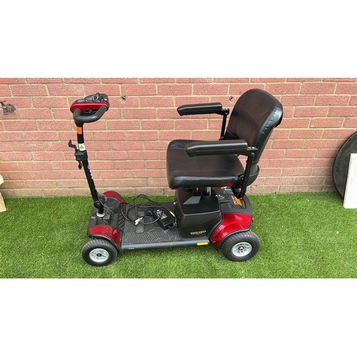 RED GO GO MOBILITY SCOOTER - WORKING & FULLY CHARGED