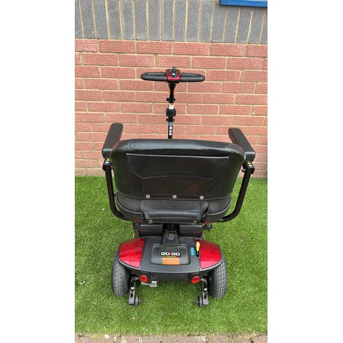 RED GO GO MOBILITY SCOOTER - WORKING & FULLY CHARGED