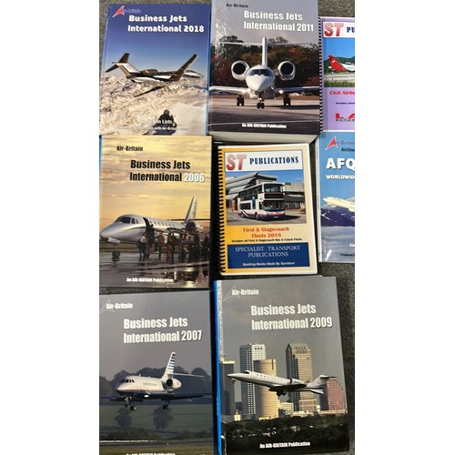 SELECTION OF BOOKS ON JETS