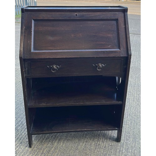 OAK ART DECO LARKIN DESK