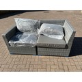 LINEA OUTDOOR SEATING IN GREY / UNUSED