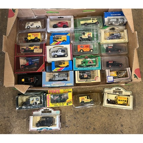 QTY OF BOXED CARS