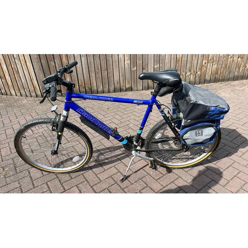 CLAUD BUTLER BLUE BICYCLE