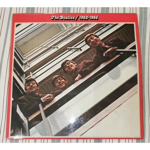 The Beatles 62/66 red album 1st press vinyl album - Apple EMI PCSP 717