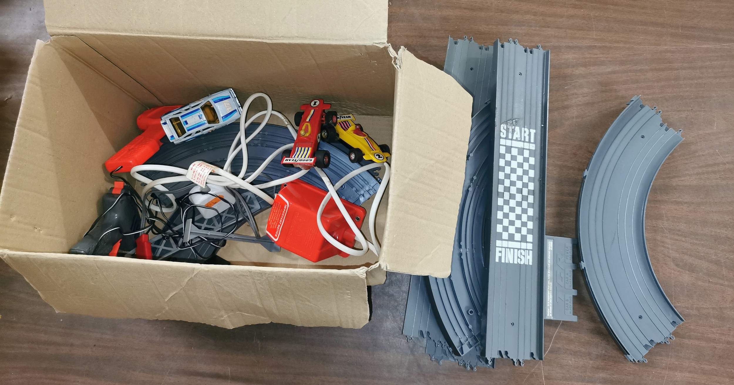 1970s TCR racing game similar to Scalextric