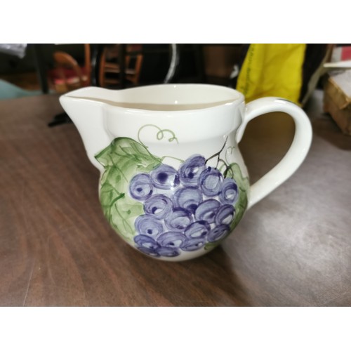 14 cm tall Suzanne Katkhuda large studio pottery jug