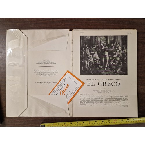 1958 Beaverbrook Newspapers Ltd, Express Art Book - El Greco (all ...