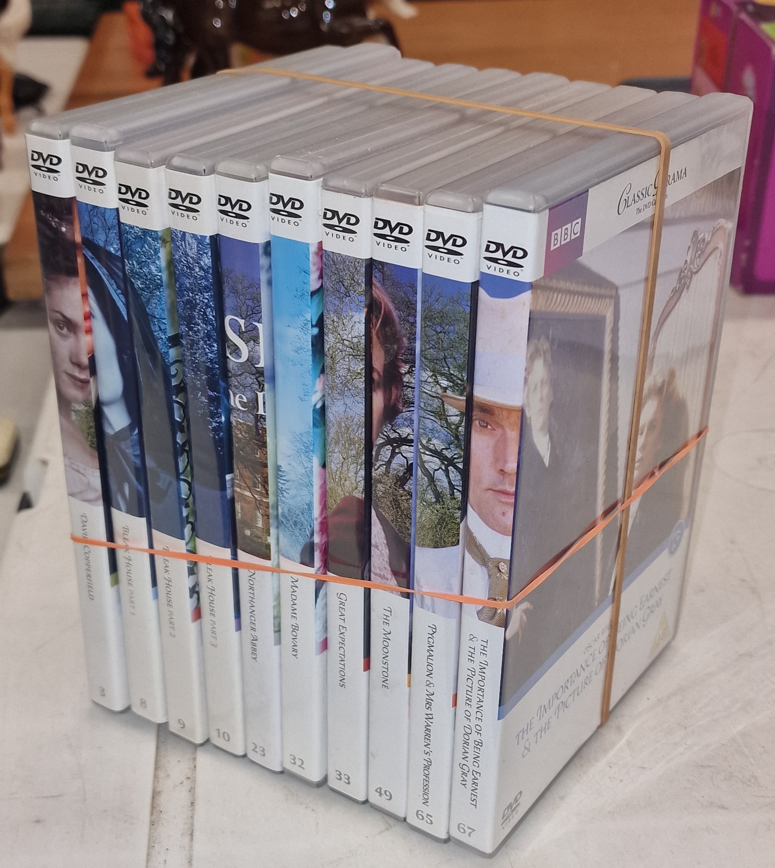 Collection of 10 x BBC Classic dramas DVDs