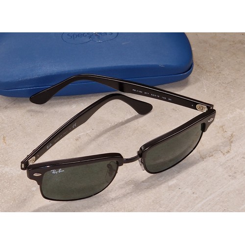 Pair of genuine Ray Ban sunglasses in case