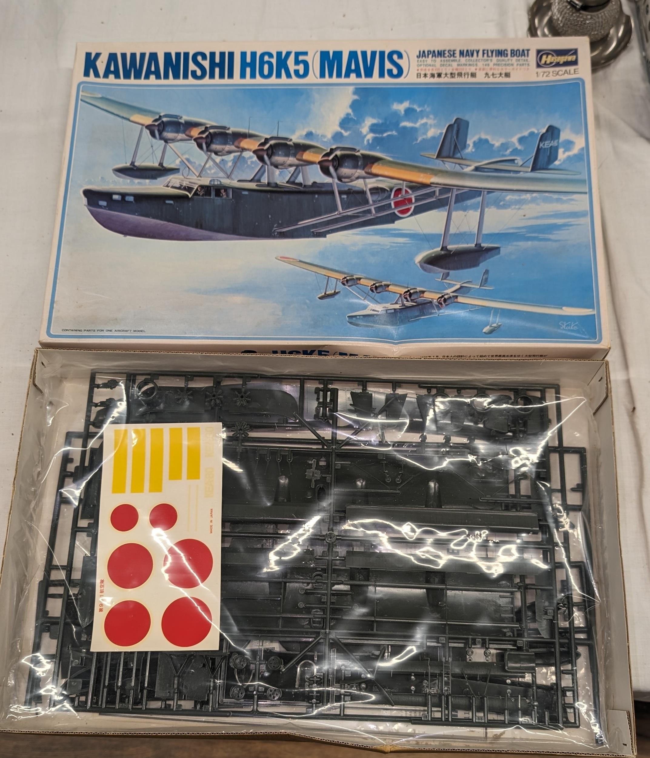 Boxed and still sealed inside Hasegawa 1/72 Kawanishi H6K5 (Mavis ...