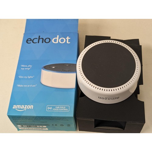 Boxed Amazon Echo Dot 2nd generation smart speaker