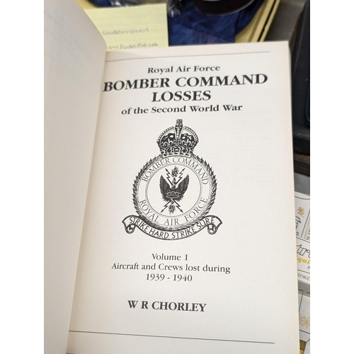 Set of 8 x near mint RAF bomber command losses of WWII being 1939-1945 ...
