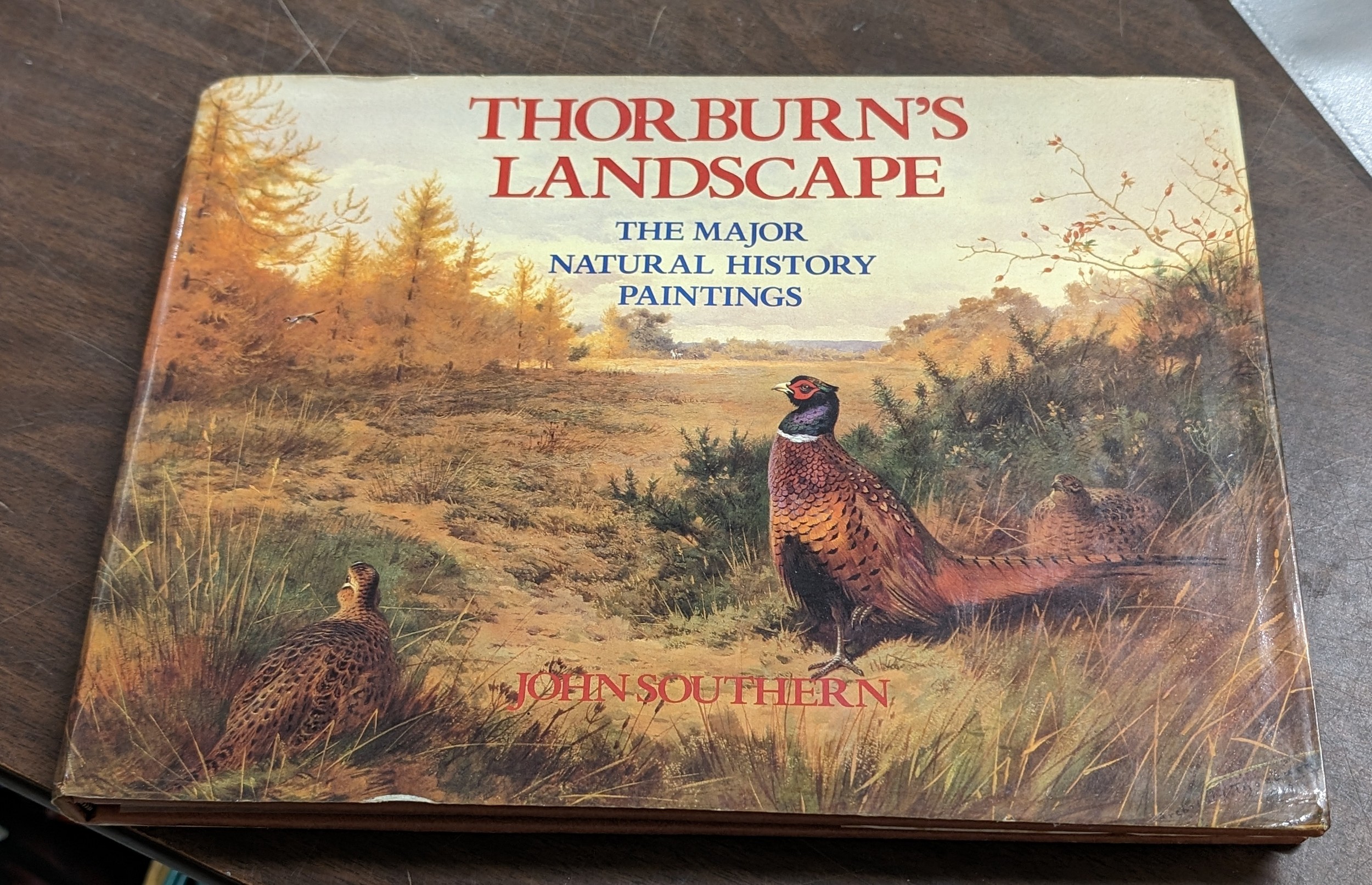 1981 first edition Thorburns Landscape, the major natural history ...