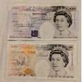 Michael Faraday £20 & Charles Dickens £10 - both Kentfield UK bank ...