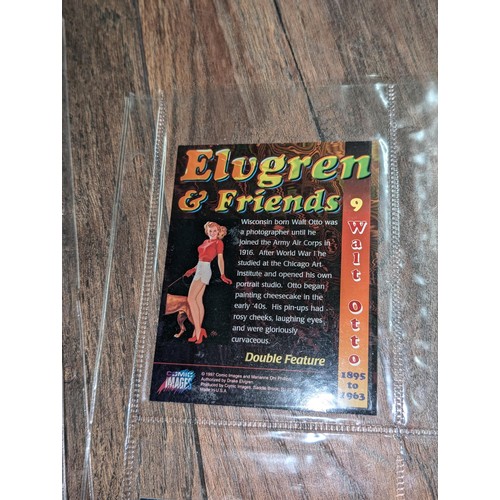 26 x mint Elvgren & Friends comic images collectors cards