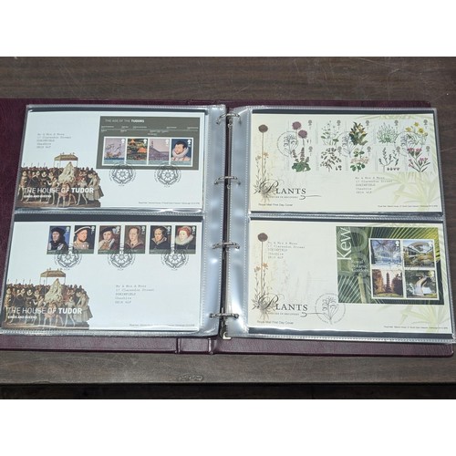 Royal Mail First Day Covers folder full of covers - 2007-2011
