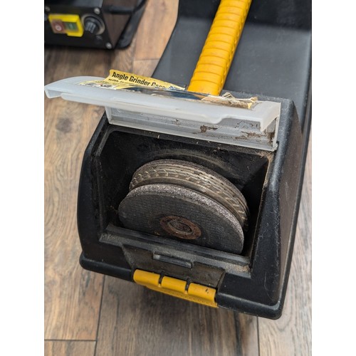 Pro user electric angle grinder in zag case