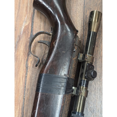 Webley break barrel 1.77 air rifle with sight working but needs tlc