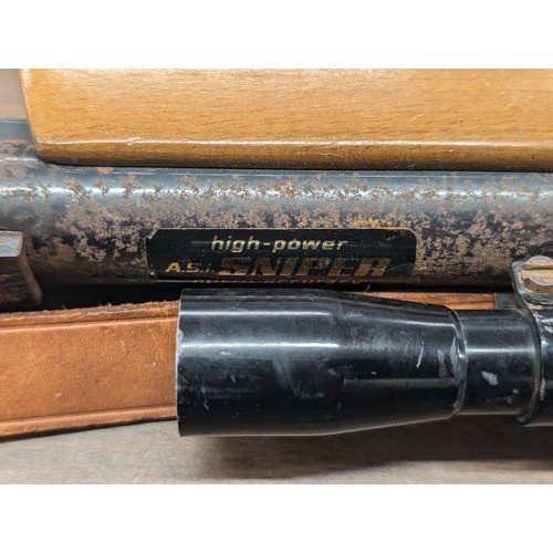 High power ASI .22 sniper micro accuracy air rifle, working with damage ...