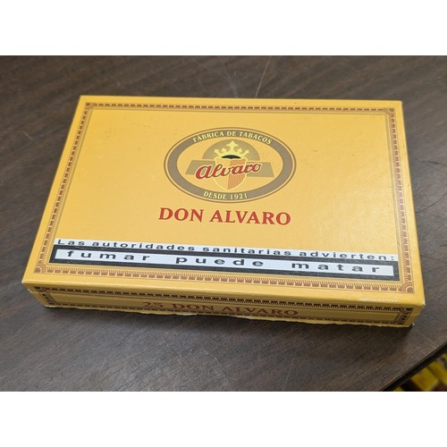 Box of 19 x Don Alvaro plus 2 x other Don Diego cigars, all ...