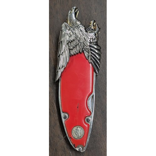 Harley-Davidson HD3 Folding Knife with Leather Sheath