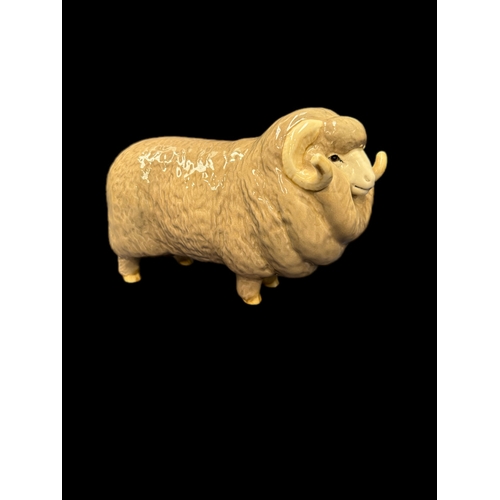 Rare Beswick Merino ram model 1917 Arthur Gredington L17cm x W8cm x ...