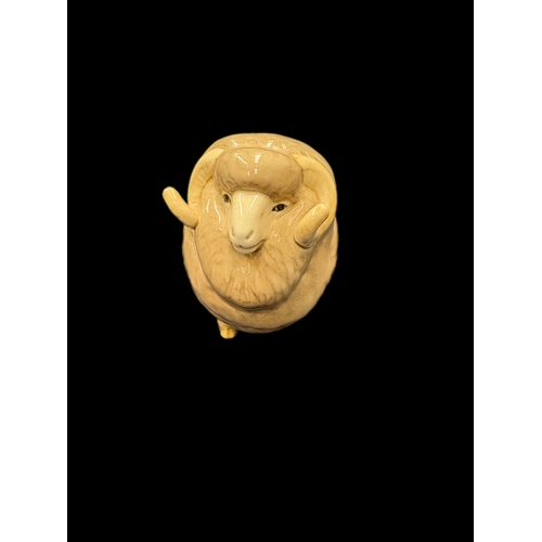 Rare Beswick Merino ram model 1917 Arthur Gredington L17cm x W8cm x ...