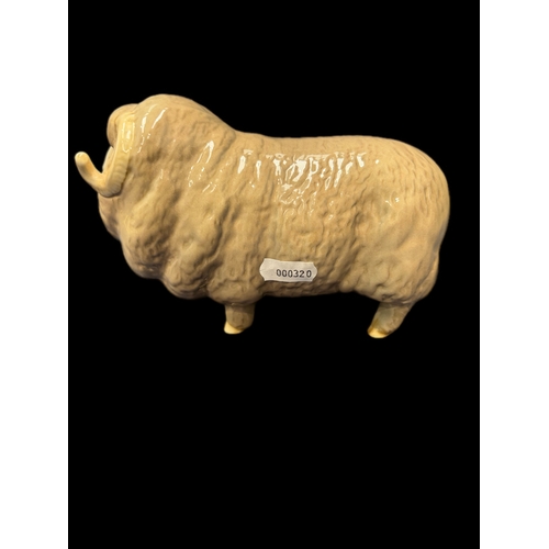 Rare Beswick Merino ram model 1917 Arthur Gredington L17cm x W8cm x ...