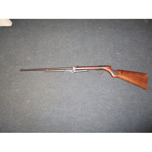An early 20th century BSA .177 light pattern air rifle, in good working ...