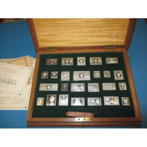 The Stamps of Royalty, Hallmark Replicas Limited, collection of twenty ...
