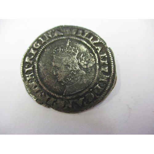 An Elizabeth I silver sixpence, dated 1567, a circulated coin with very ...