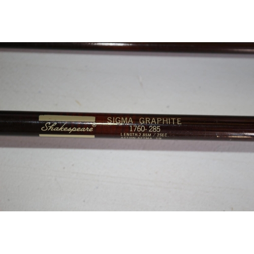 Like New Shakespeare Sigma Graphite 1760-285 Fly Fishing Rod