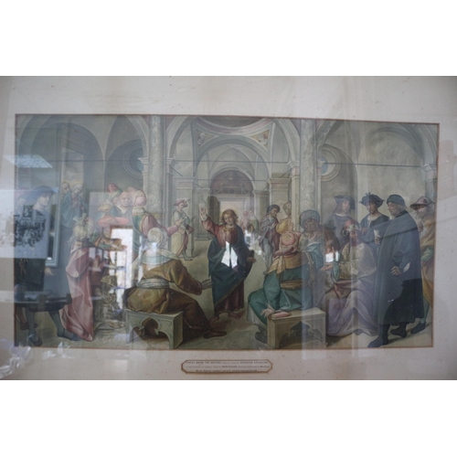 Christ Amongst the Doctors, From the Fresco, by Boccaccio Boccaccino ...