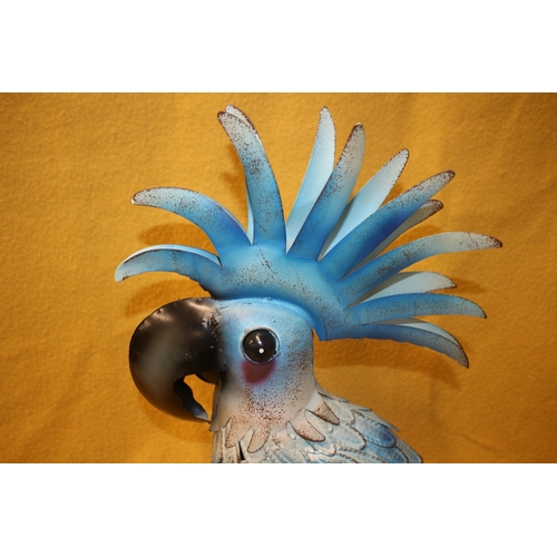Large Metal Parrot, 54cm Tall