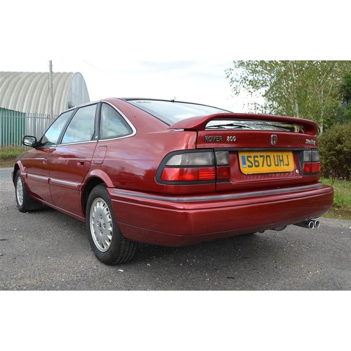 1998 ROVER 825 STERLING Registration No: S670 UHJ
