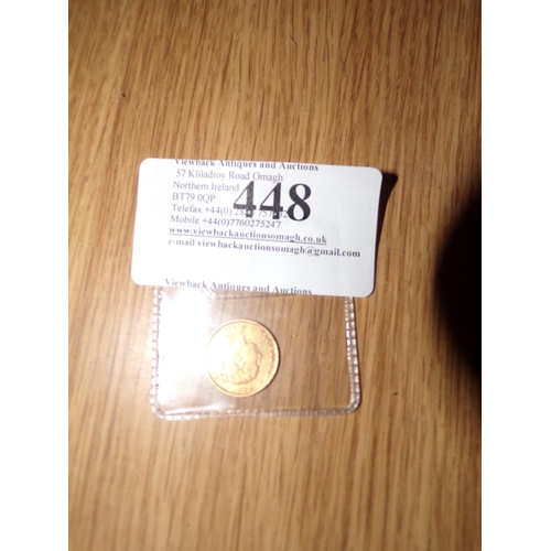 HALF SOVEREIGN 1878