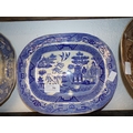 WILLOW PATTERN PLATTER