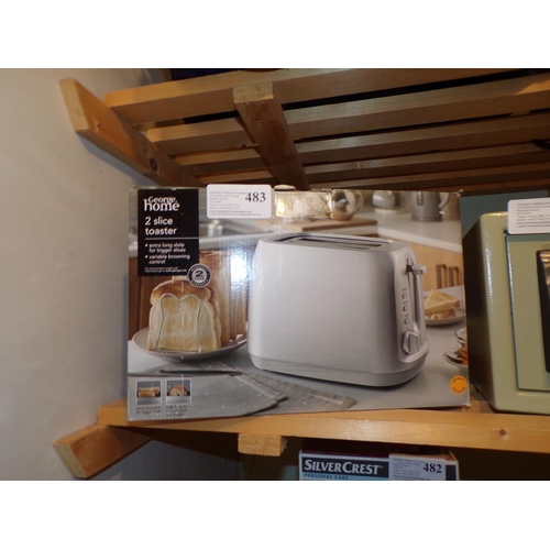BOXED 2 SLICE TOASTER