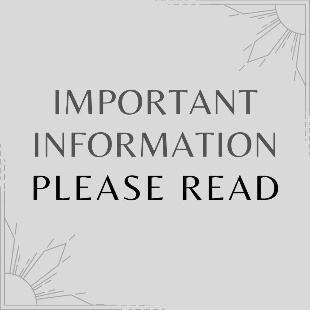 IMPORTANT NOTICE: Please read this before placing your bids. Please ...