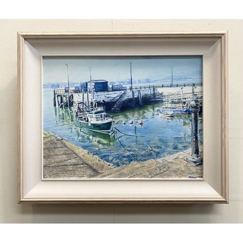 KILLIAN (Irish, 20th Century), ‘COBH’, oil on canvas, signed and dated ...