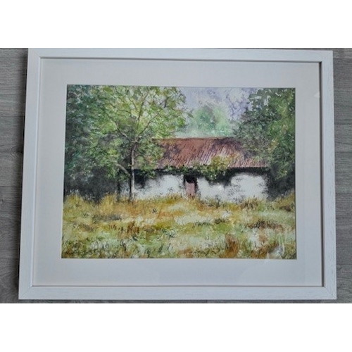 KATIE BUTTIMER (Irish, 20th Century), ‘TIME HAS PASSED’, watercolour on ...