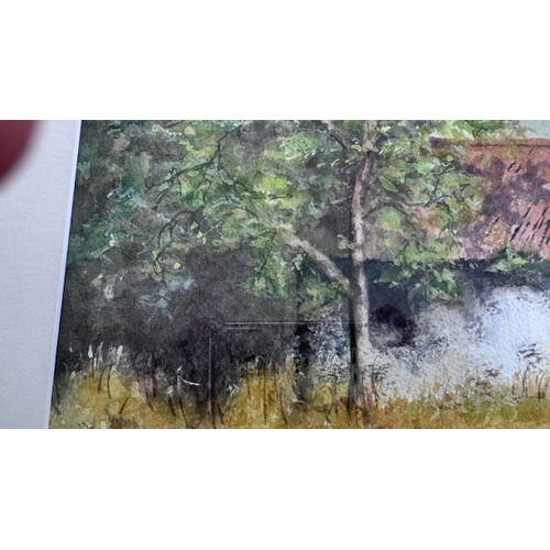 KATIE BUTTIMER (Irish, 20th Century), ‘TIME HAS PASSED’, watercolour on ...